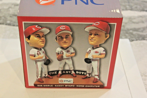 2015 SGA Cincinnati Reds THE NASTY BOYS TRIPLE Bobble Head NIB New | eBay