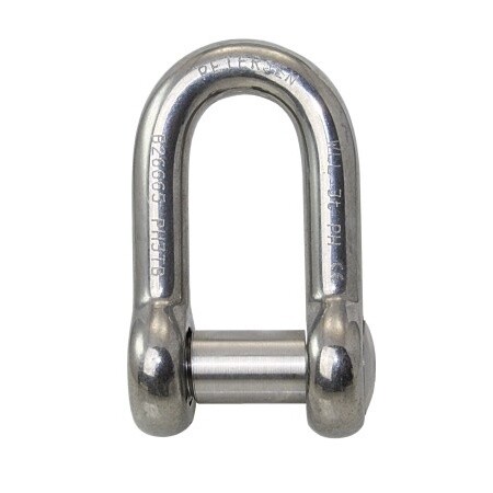 High-strength stainless steel shackle -SWL 7t- form B | eBay