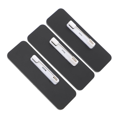 3 Pcs Name of The Work Badge Staff Student Tag Inserts Tags Labels | eBay