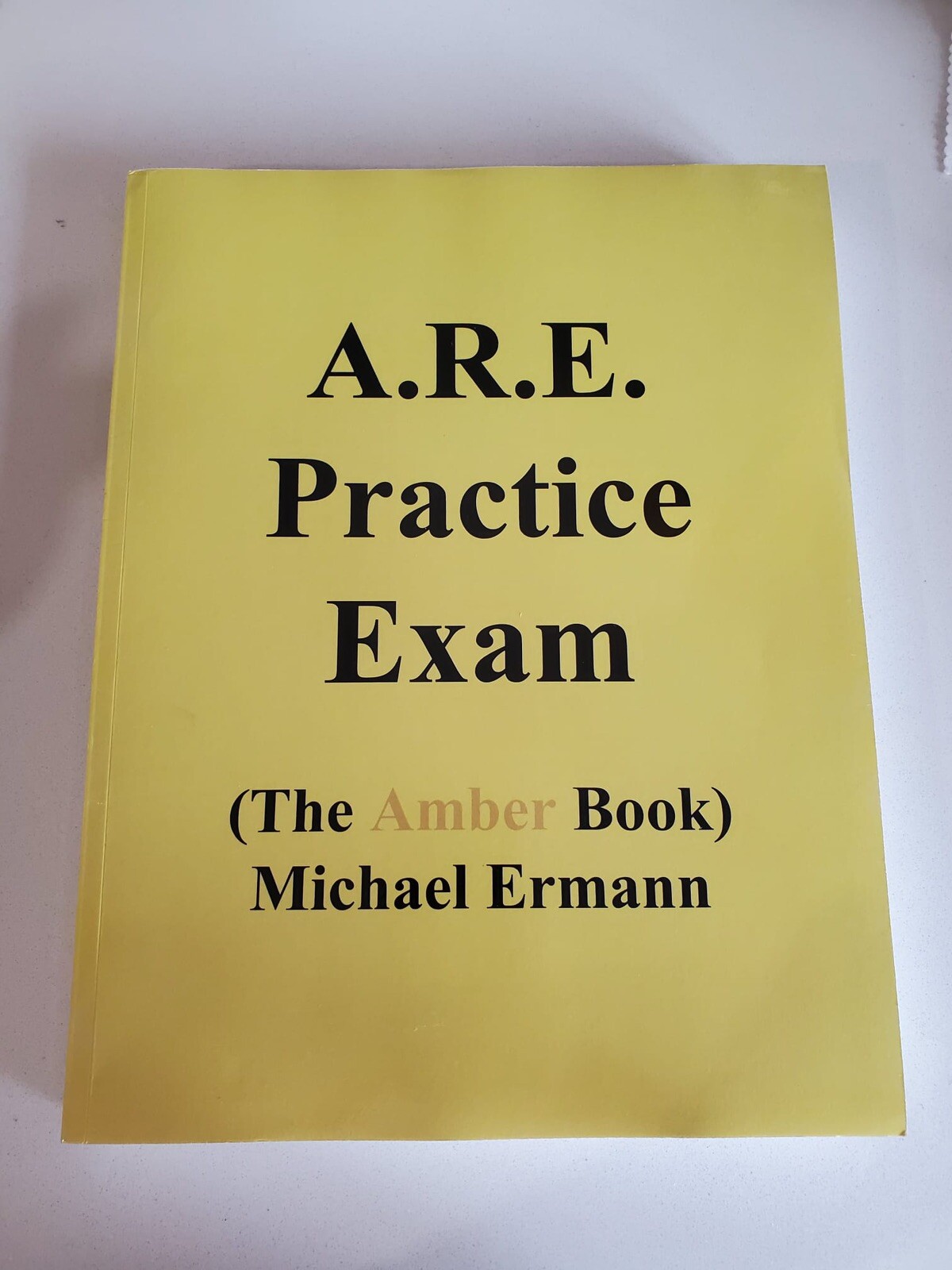 A.R.E Practice exam (The Amber Book) | eBay
