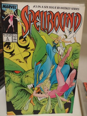 Spellbound #3 (1988, Marvel Comics) Warehouse Inventory in VG Condition ...