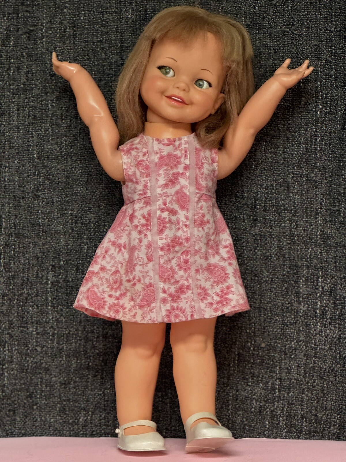 Vintage 1967 Ideal Giggles Doll Head and Eyes move no Giggle | eBay