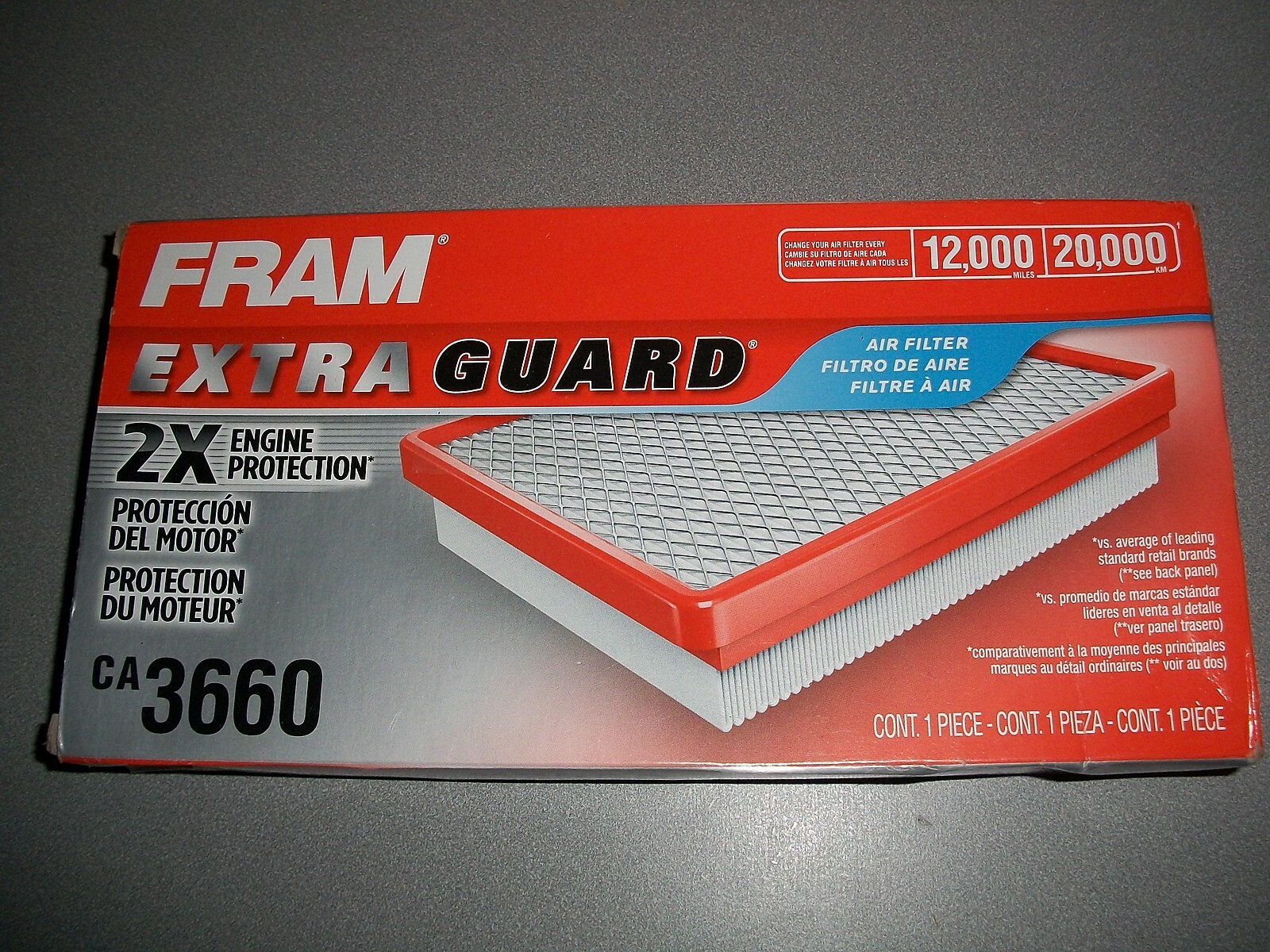 FRAM Extra Guard CA3660 Air filter | eBay