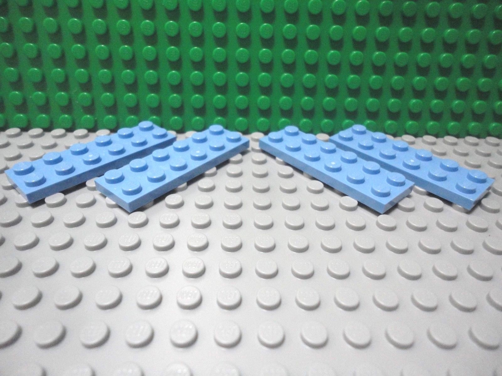 Lego 4 Medium Blue 2x6 base plate NEW | eBay