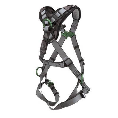 Msa Safety 10194875 V-Fit Full Body Harness, 2Xl, 400 Lb., Quick ...