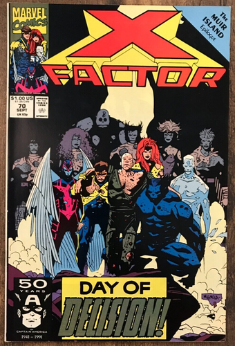 X-Factor #70 Wolverine Legion Rogue Fury Muir Island X-Men Mignola ...