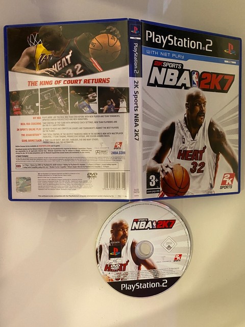 NBA 2k7 Sony PlayStation 2 Ps2 Pegi 3 Basketball Game UK Post for sale ...