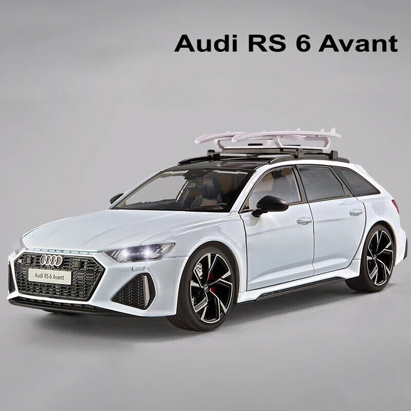 1/18 Audi RS6 Avant Station Wagon Alloy Diecast Collectible Model Car ...
