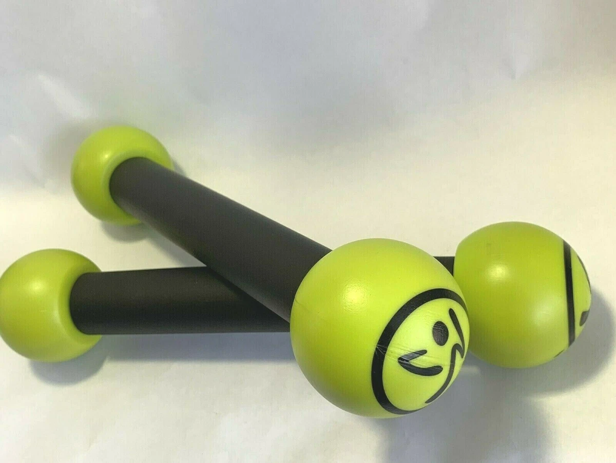 Green Zumba Toning Sticks