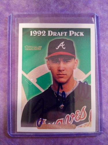 1992 Topps Gold Draft Picks Baseball #559 Braves Jamie Arnold RC | eBay