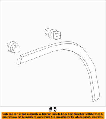 75606-48020 Toyota Moulding sub-assy, quater outside, lh 7560648020 ...