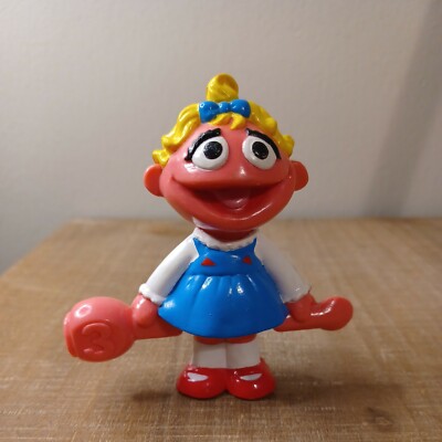 Vintage Tyco Sesame Street Connecting Figure Prairie Dawn Replacement ...