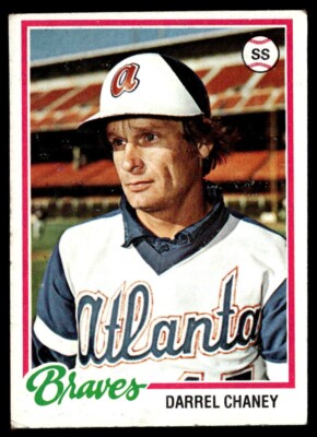 1978 Topps Baseball #443 Darrel Chaney Atlanta Braves | eBay