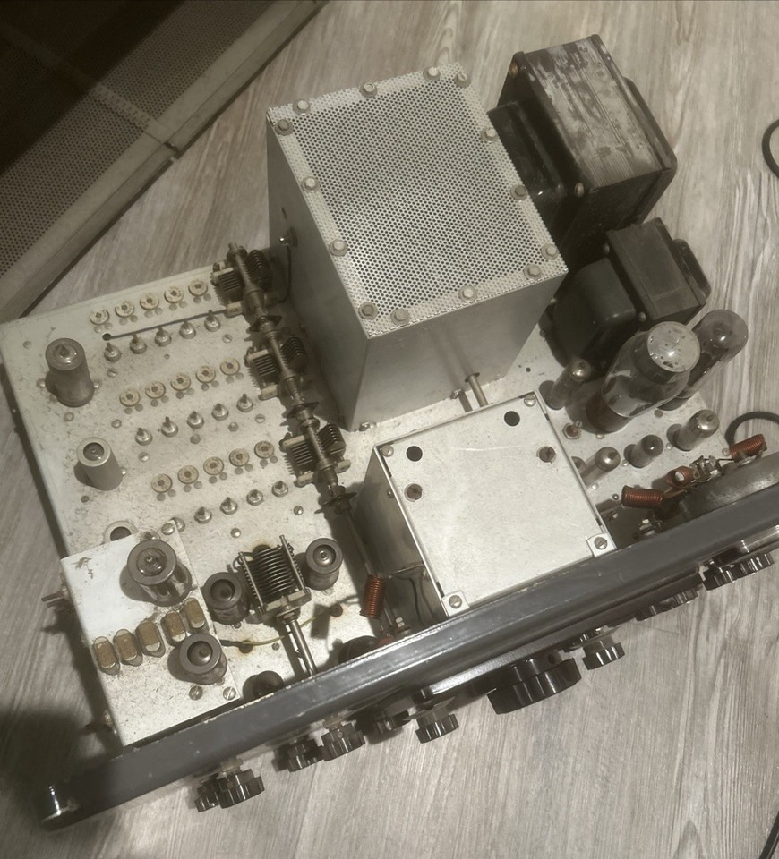 RARE Vintage Johnson Viking Pacemaker SW AM Transmitter Amateur Ham ...