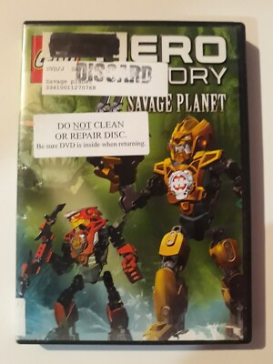LEGO Hero Factory: Savage Planet - DVD Ex Library Children Programming ...