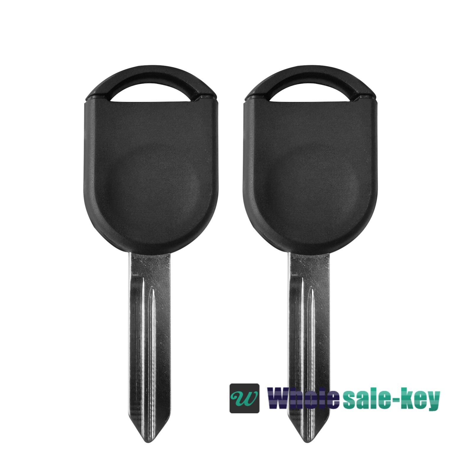 2 Uncut Transponder Ignition Key Replacement For Ford H84-PT 4D63 40 ...