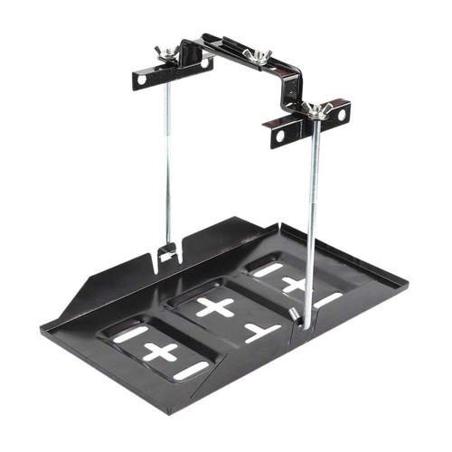 Generic Sturdy Universal Battery Hold Down Tray Kit for Car Marine Boat ...