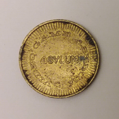 Video Game Asylum Arcade Bricktown, NJ Game Token 22mm | eBay