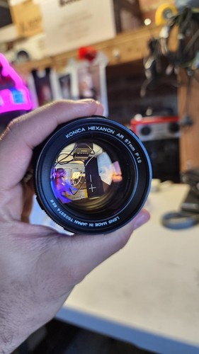 Konica Hexanon AR 57mm F1.2 Legendary Vintage Camera Lens Bokeh | eBay