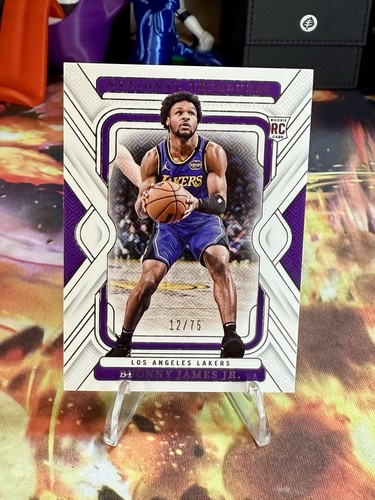 BRONNY JAMES JR. 2024-25 NATIONAL TREASURES ROOKIE LAKERS RC /75 Q5498 ...