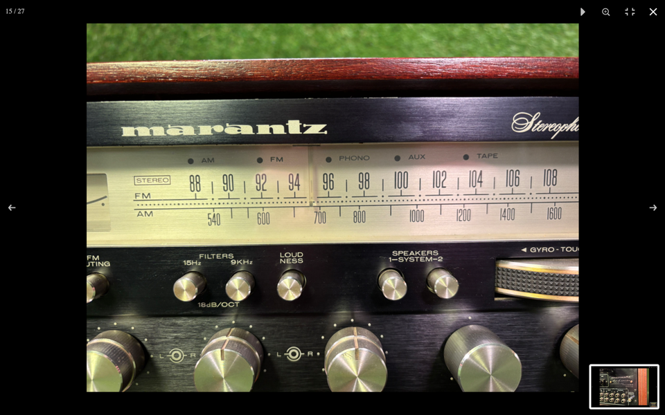 Marantz Model 2265B Receiver Black Version mit Woodcase – geprüft & top ...