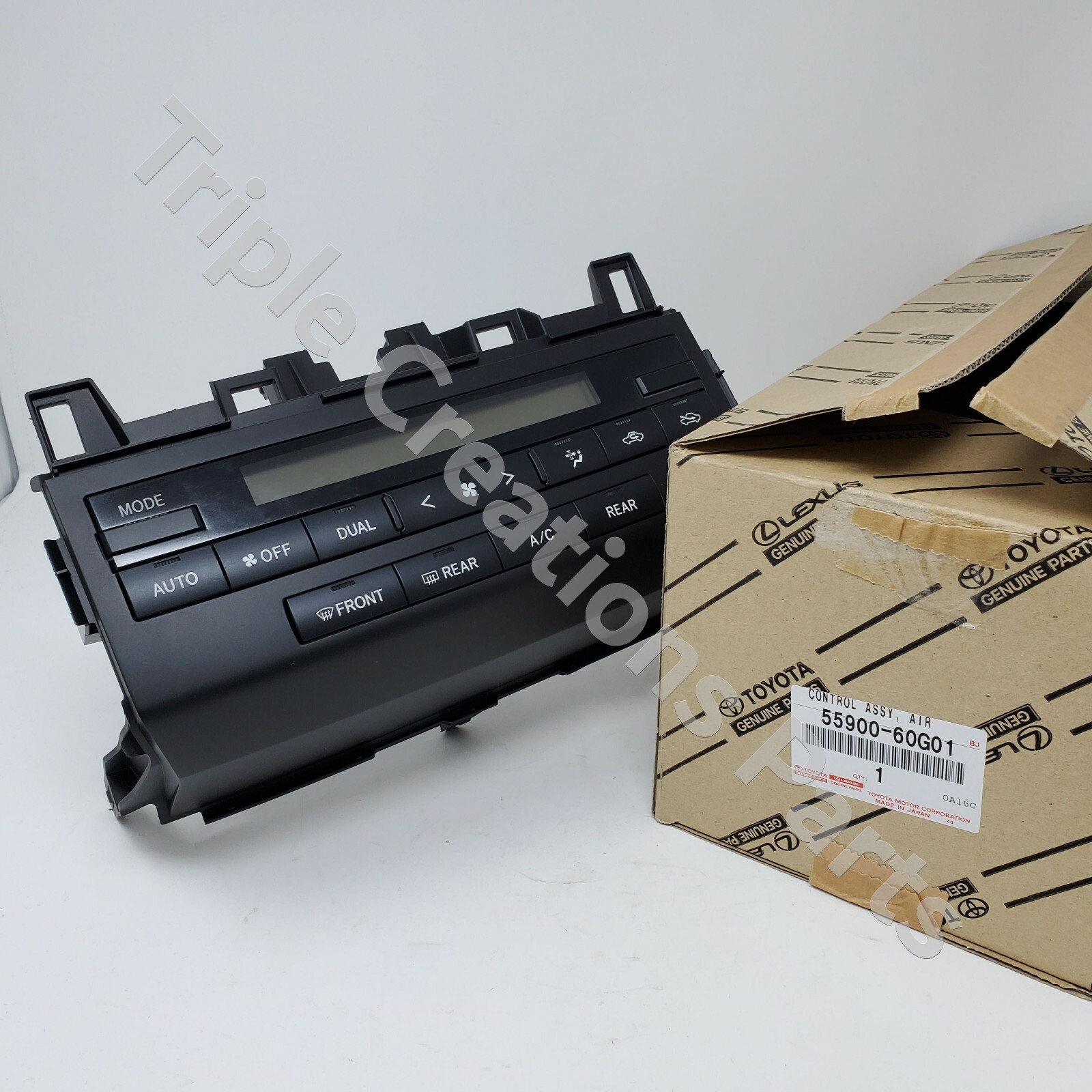 Toyota Genuine 5590060G01 Control Assy Air Conditioner 55900-60G01 OEM ...
