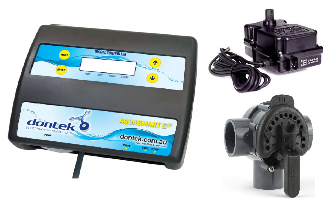 Dontek Aquasmart 5 AV - 50mm Kit - Auto Valve - Solar Pool Heating ...