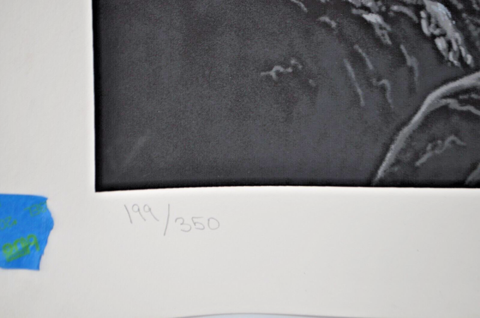 "JUPITER AT DAWN" Space Scape Print by Mark Rickerson Vintage 26x35 | eBay