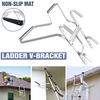 Ladder Stand Off Ladder Stay Adjustable Top Support - DIY & Trade use V ...