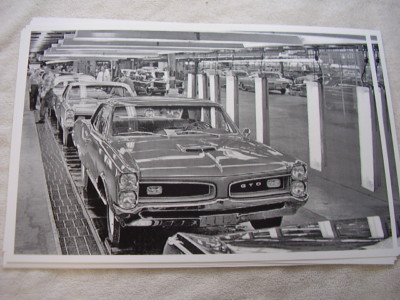 1967 PONTIAC GTO ASSEMBLY LINE #2 11 X 17 PHOTO PICTURE | eBay