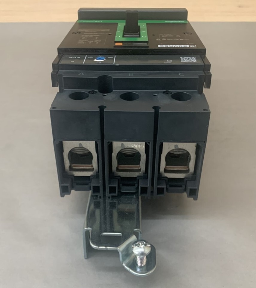 Square D PowerPacT JD 250 JDA36200 600V 200A 3P I-Line Circuit Breaker ...