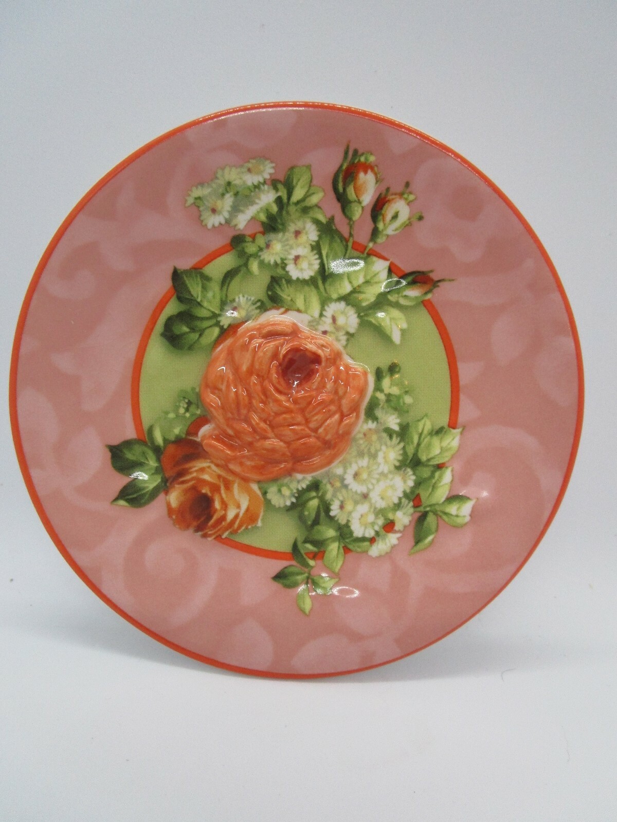 New Set Of 3 3-D Unique Flower Plates ~ Beautiful Multicolor | eBay
