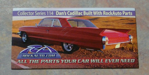RockAuto Rock Auto Collector Series 114-1962 Cadillac Series 62-fridge ...