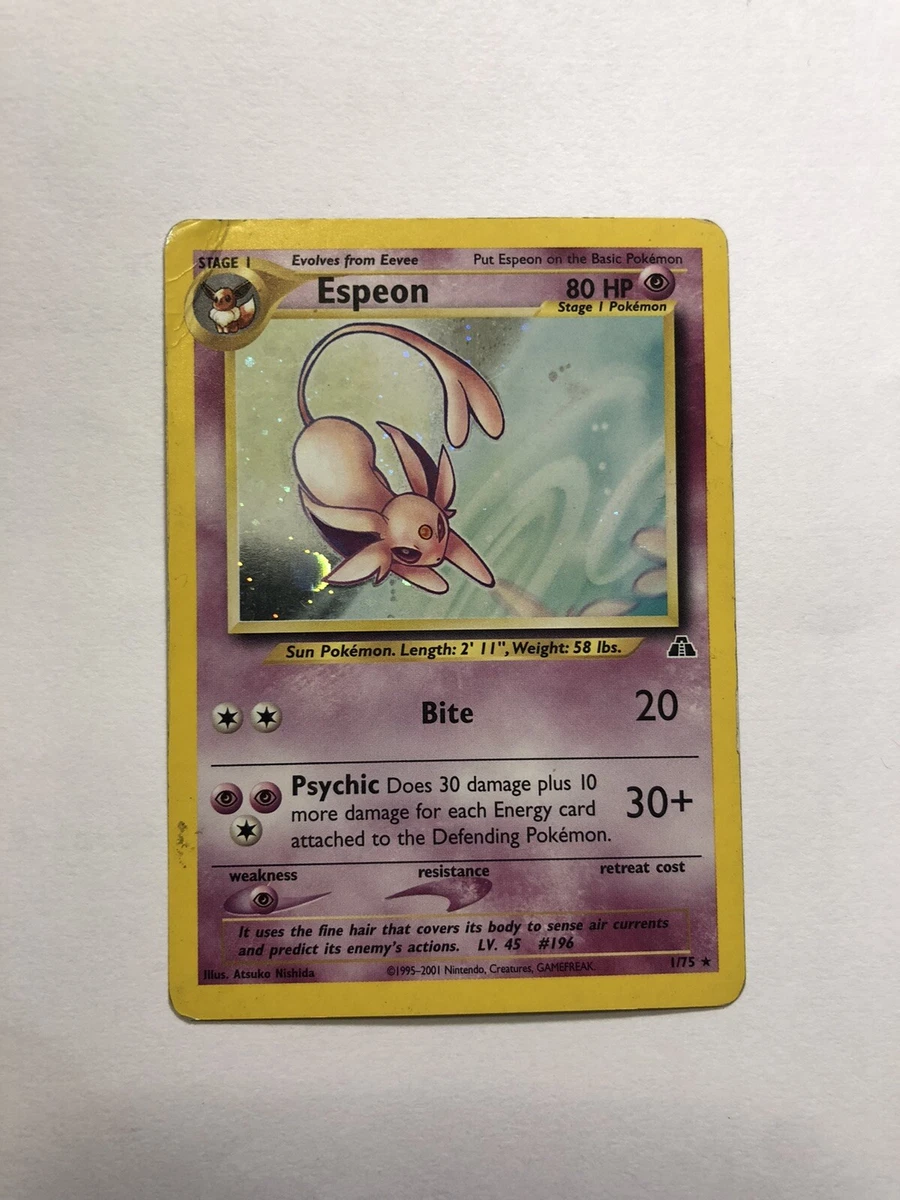 Espeon Pokemon Card