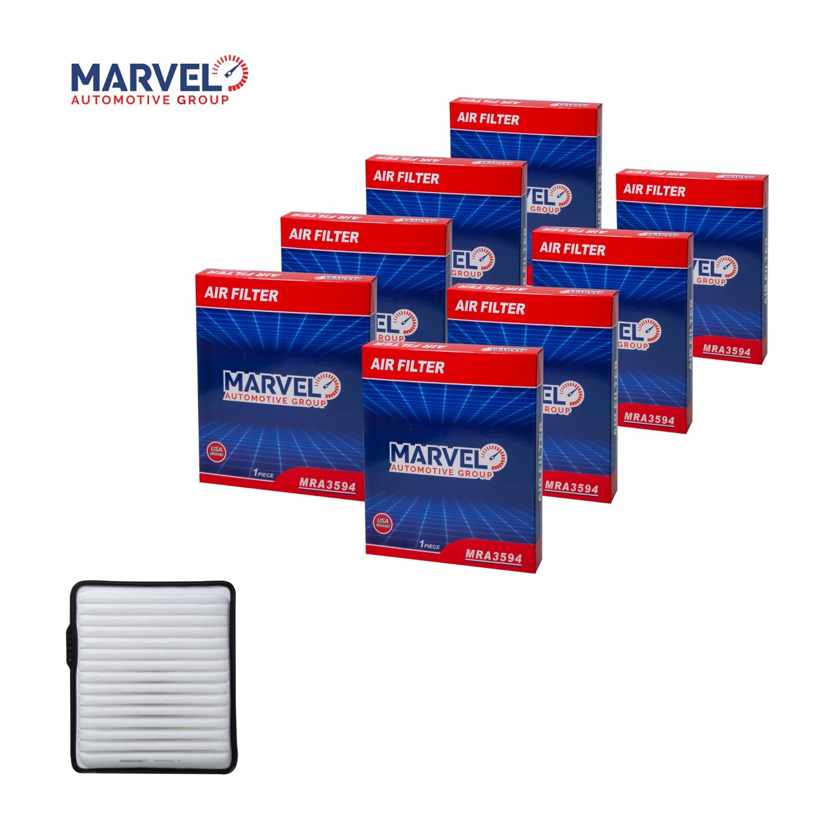 Marvel Air Filter MRA3594 (22676970) fits Buick, Cadillac, Chevrolet ...