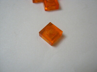 Lego Lot 13 Medium Translucent Orange 1x1 Plate, 3024 (028-59) | eBay