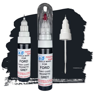 Ford Magnetic Grey Metallic Paint Touch Up Pen Bottle Fiesta Focus Kuga ...
