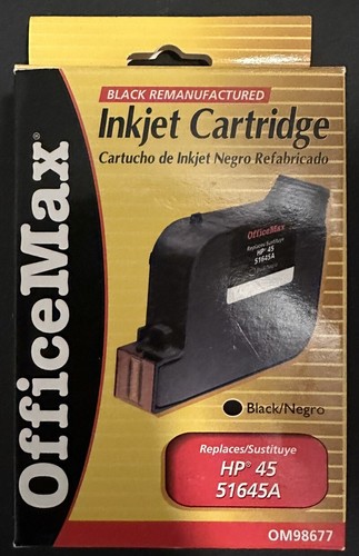 HP 51645A 45 Ink Printer Cartridge - Black 88698585177| eBay