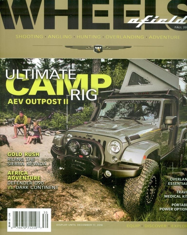 WHEELS AFIELD MAGAZINE FALL 2018 Jeep Ultimate Camp Rig Off Road 4X4 | eBay
