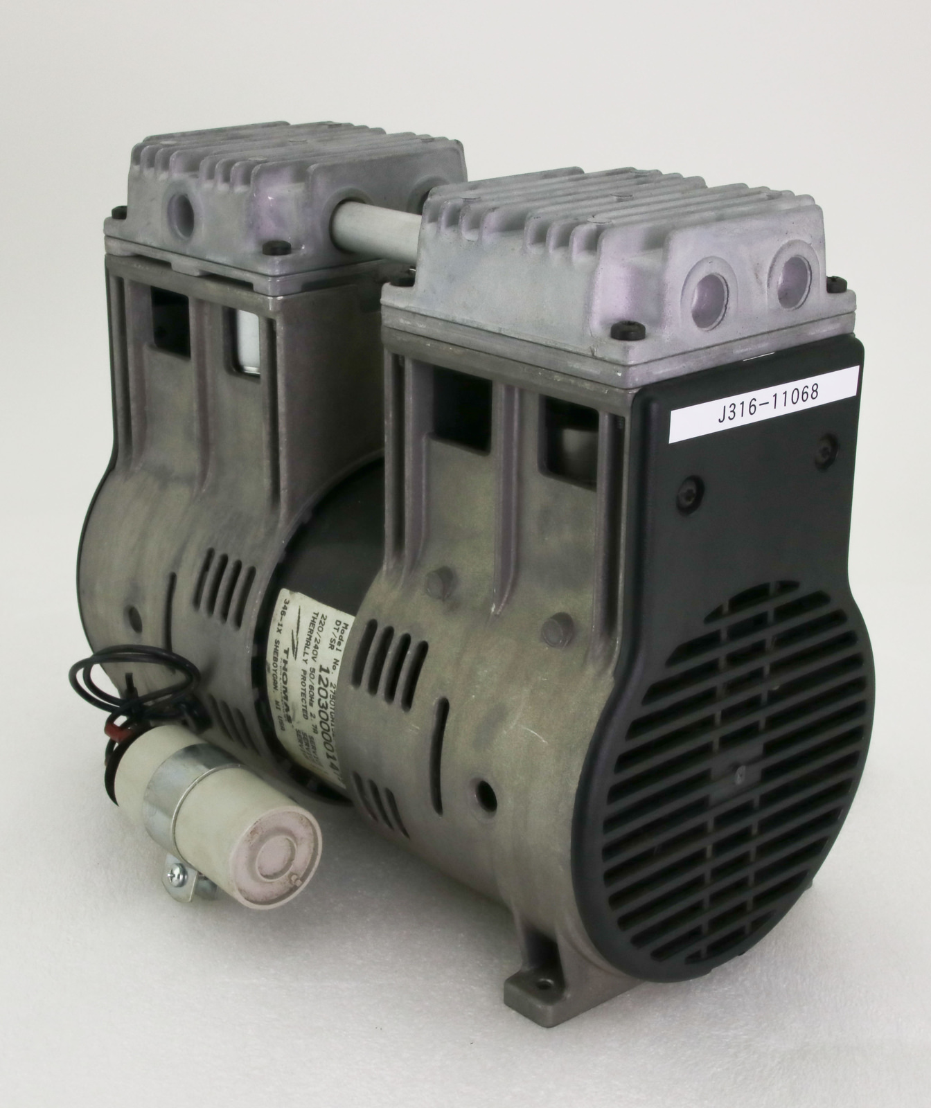 11068 THOMAS AIR COMPRESSOR VACUUM PUMP 2750TGHI52/48-A01 | eBay