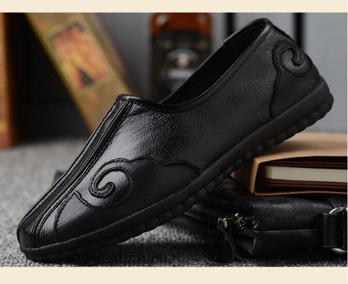 Men's Retro Sneaker Chinese Slip On Casual Shoes Round Toe Summer ...