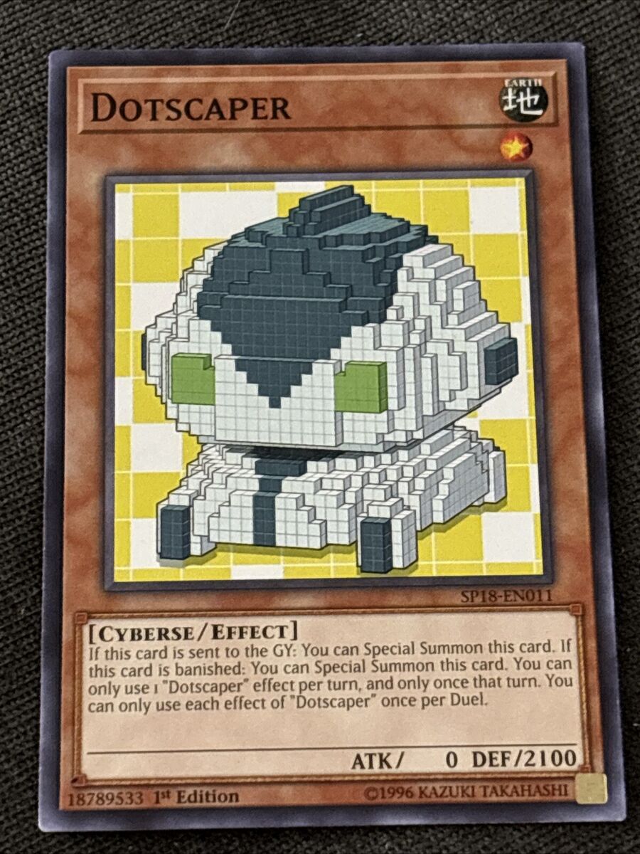 Yu-Gi-Oh! TCG Dotscaper SP18-EN011 Star Pack: Vrains 1st Yu-Gi-Oh! TCG Dotscaper SP18-EN011 Star Pack: Vrains 1st