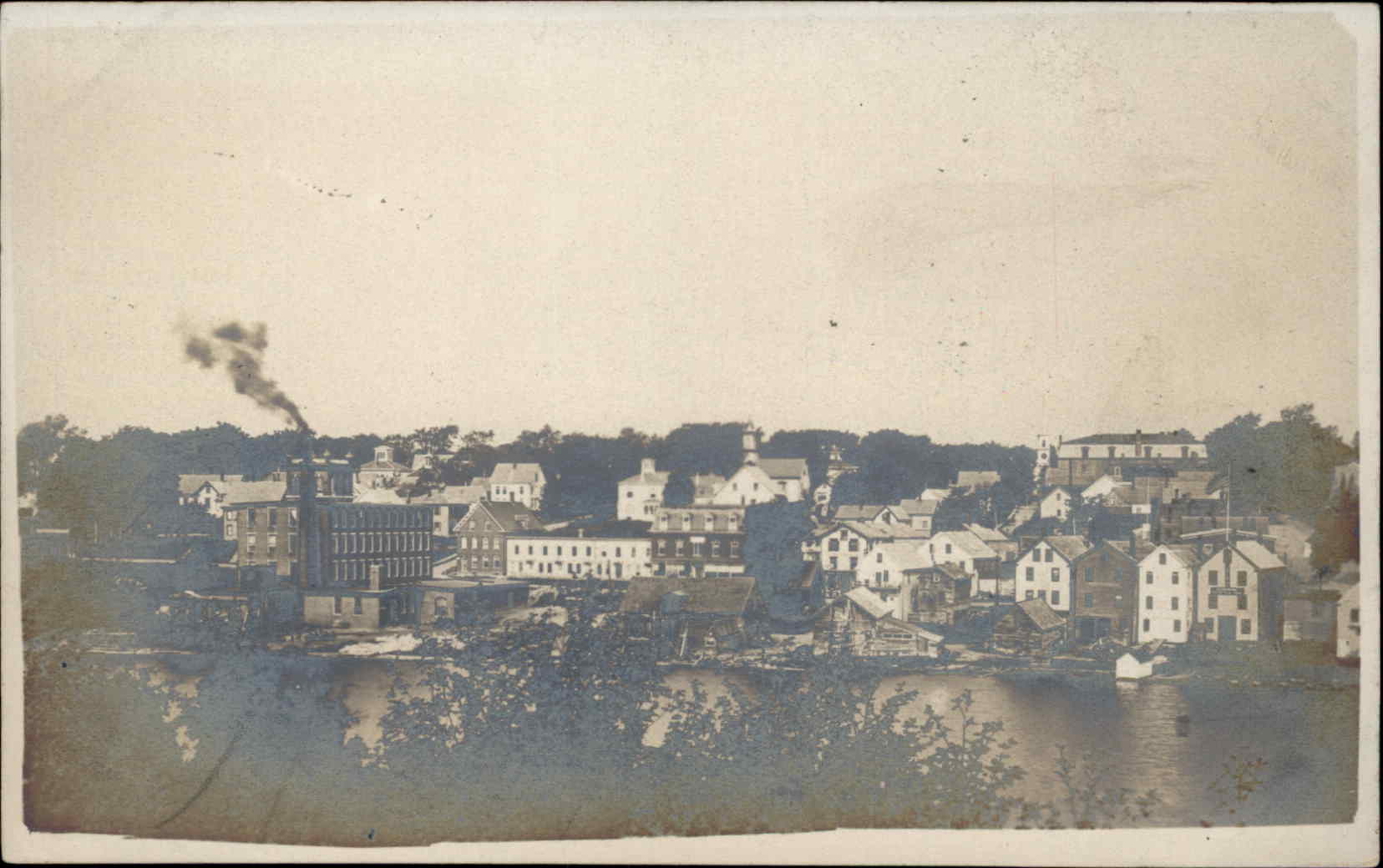 Richmond Maine ME General View c1910 Real Photo Postcard | eBay