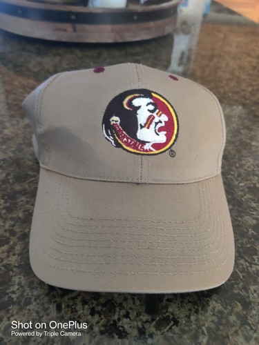 FSU Florida State Seminoles Adjustable Hat Tan unbranded | eBay