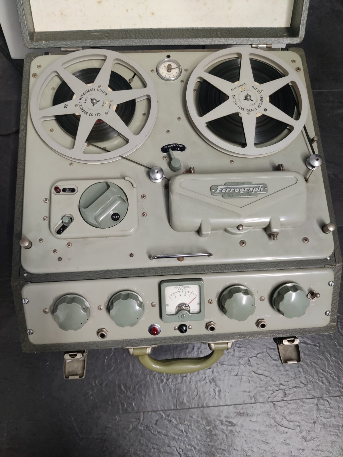 Ferrograph Series 4 Vintage Reel to Reel Tape Recorder Working | eBay UK