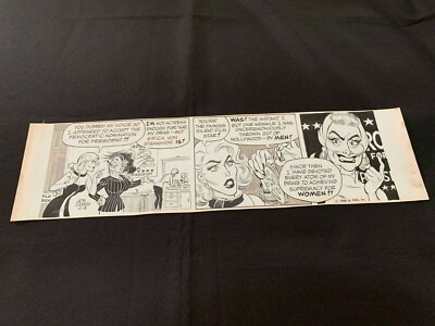 #680404 ROBIN MALONE Original Daily Strip Art by Bob Lubbers April 4 ...