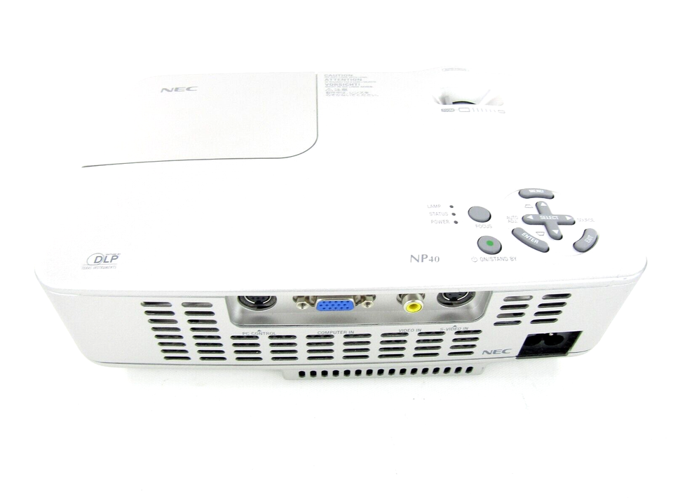 NEC NP40 DLP Lightweight Portable Projector | eBay