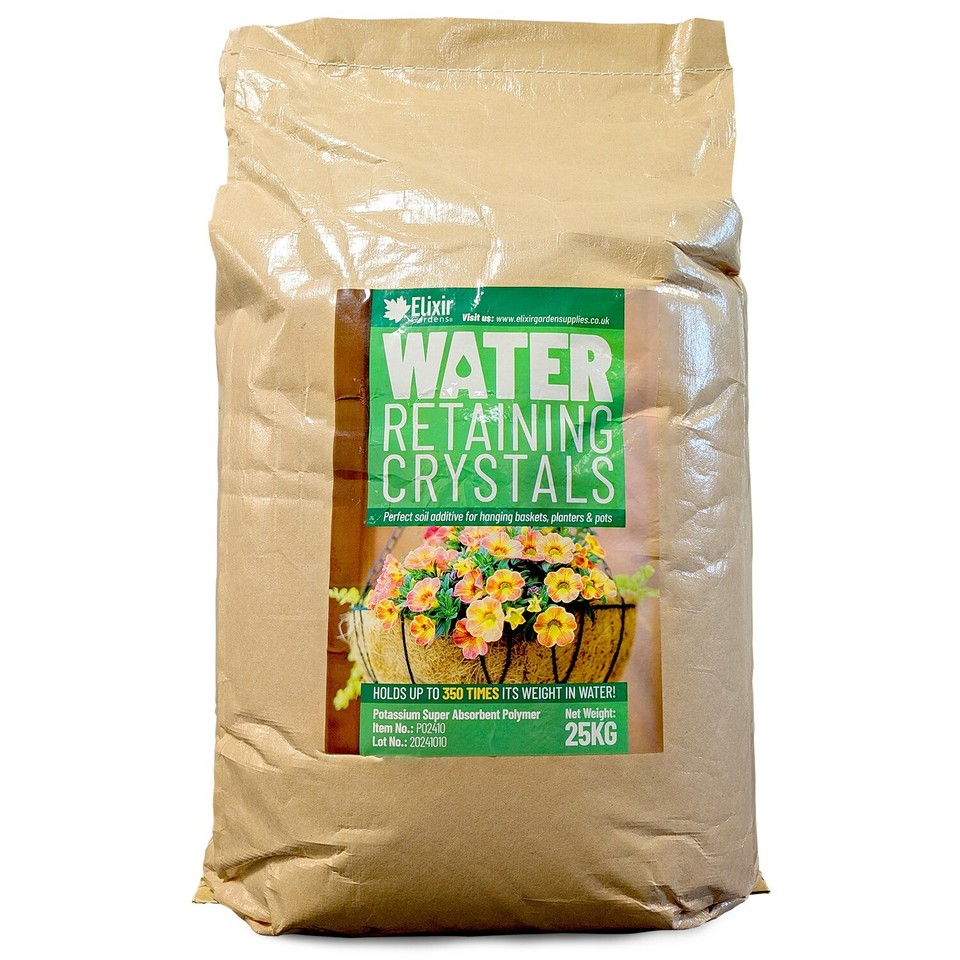 Water Retaining Crystals/Absorbent Granule Moisture Gel for Plant Pots ...