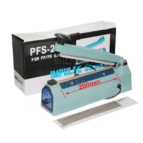 SF200 Manual Bag Sealer AL Shell Plastic Pouch Hand Sealing Machine ...