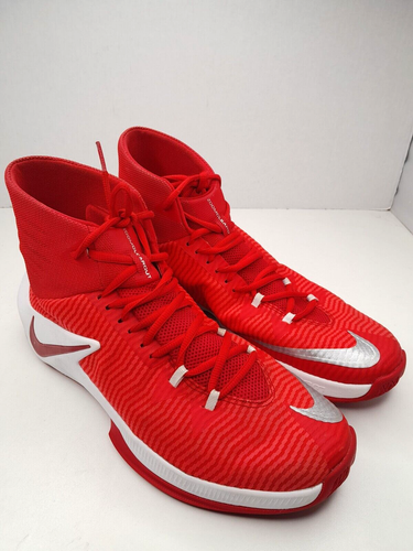 Nike Zoom Clear Out 844372-666 Men's Basketball Shoes Size 12 Red White ...
